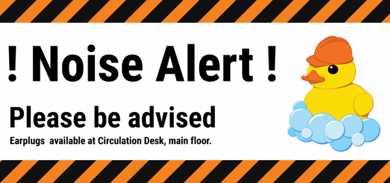 Noise alert: Pardon our duck! - UCF Libraries