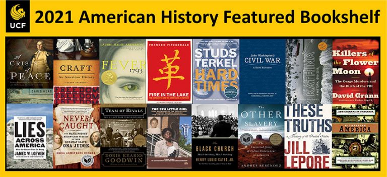 Featured Bookshelf: 2021 American History - UCF Libraries