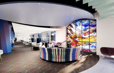 Stained Glass-3rd floor - UCF Libraries