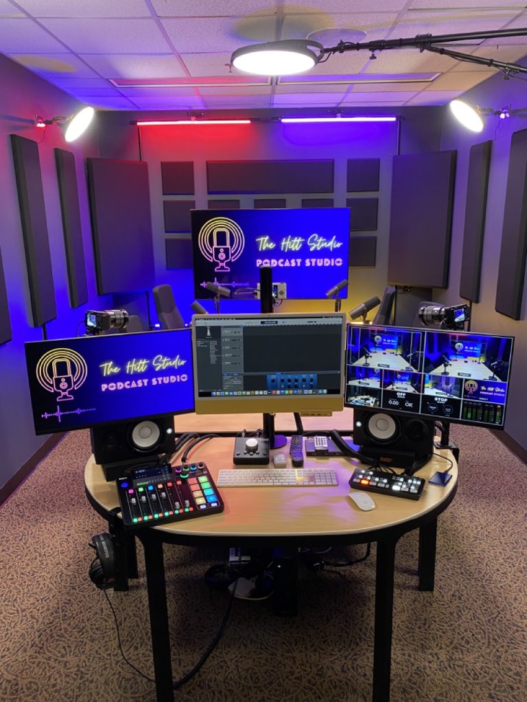 Podcast Studio Photo 1 - UCF Libraries
