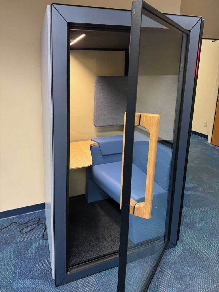 Introducing New State-of-the-Art Quiet Booths for Enhanced Library ...