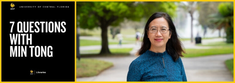 7 Questions with Min Tong! - UCF Libraries