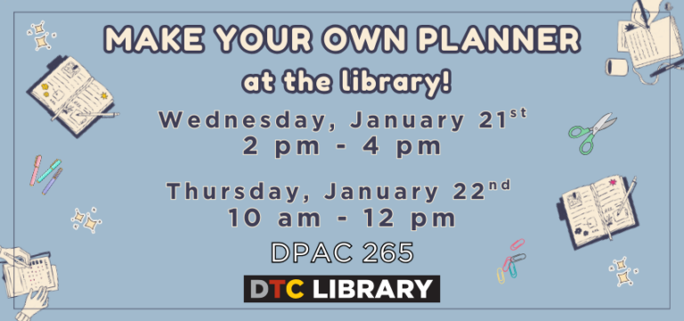 DIY Planner Making Workshop at the Downtown Campus Library! - UCF Libraries